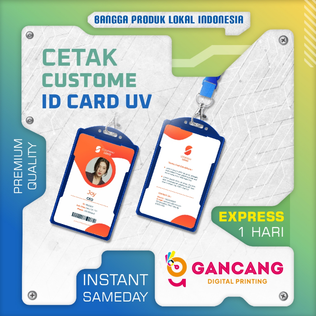 Jual Cetak ID Card PVC / Kartu Member / Kartu Pelajar / Mahasiswa ...