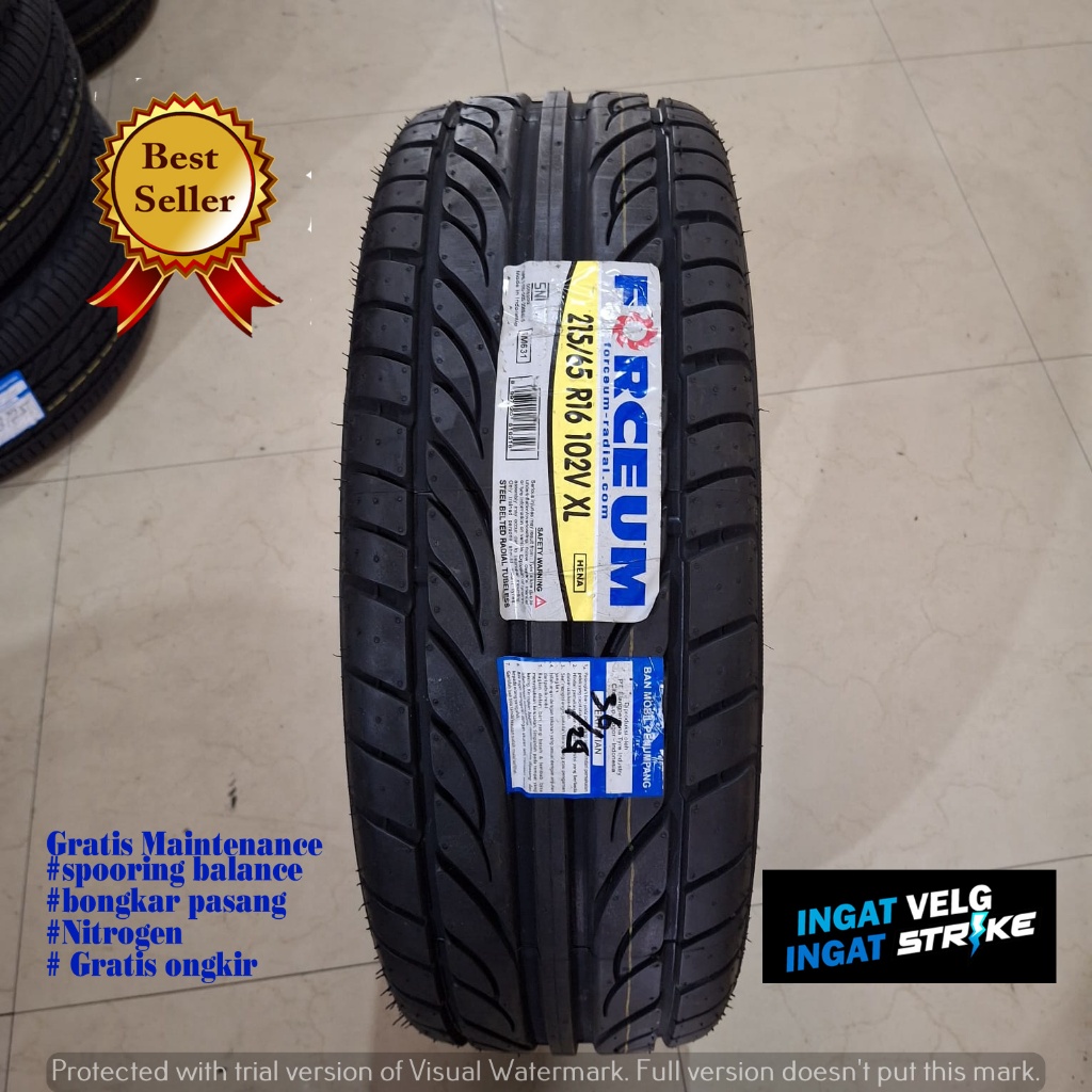 Jual Ban Mobil 215 65 R14 Forceum Hena - Ukuran Terios, Rush, Innova ...
