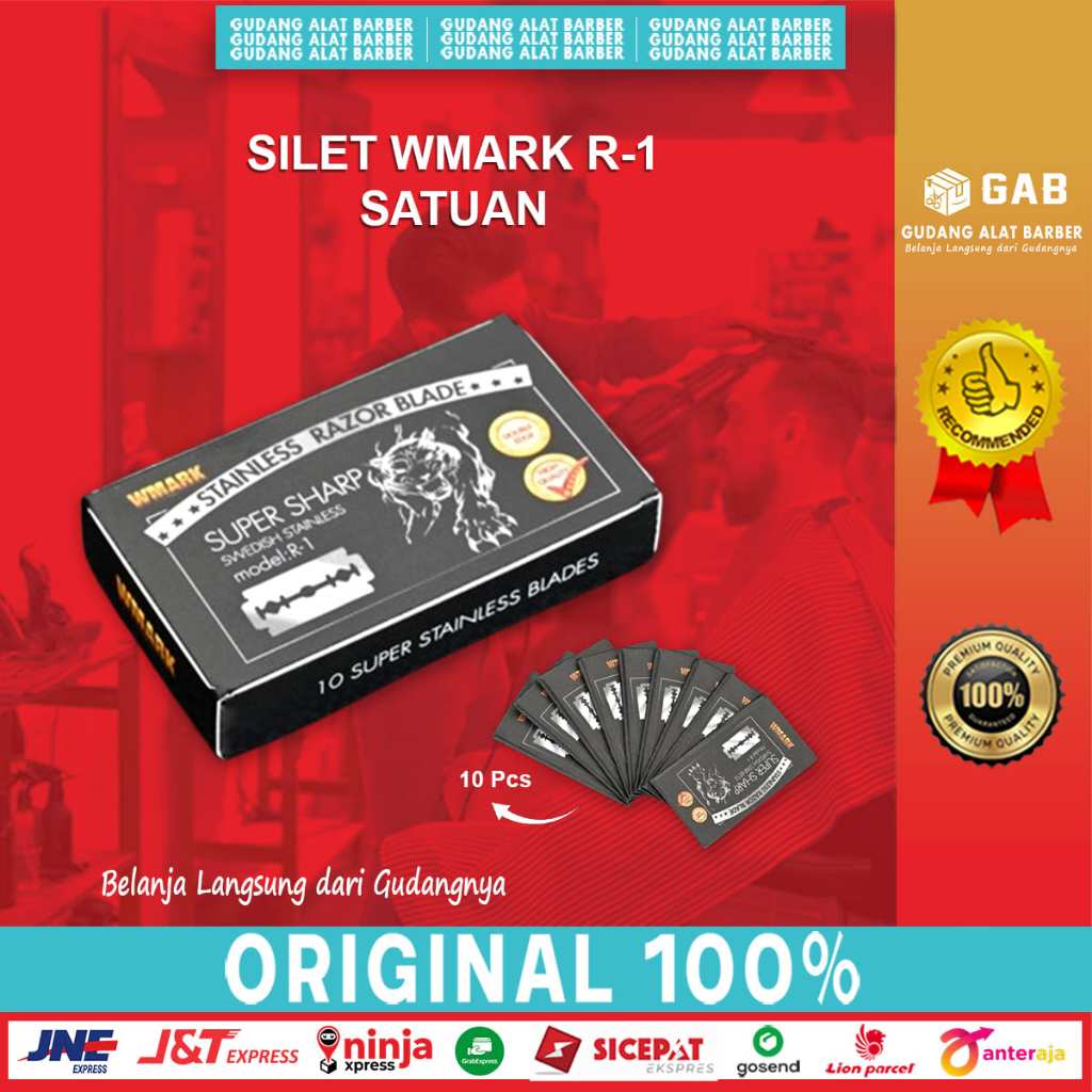 Jual Silet Cukur Wmark R-1 Satuan Isi Ulang Razor Satuan Alat Cukur ...