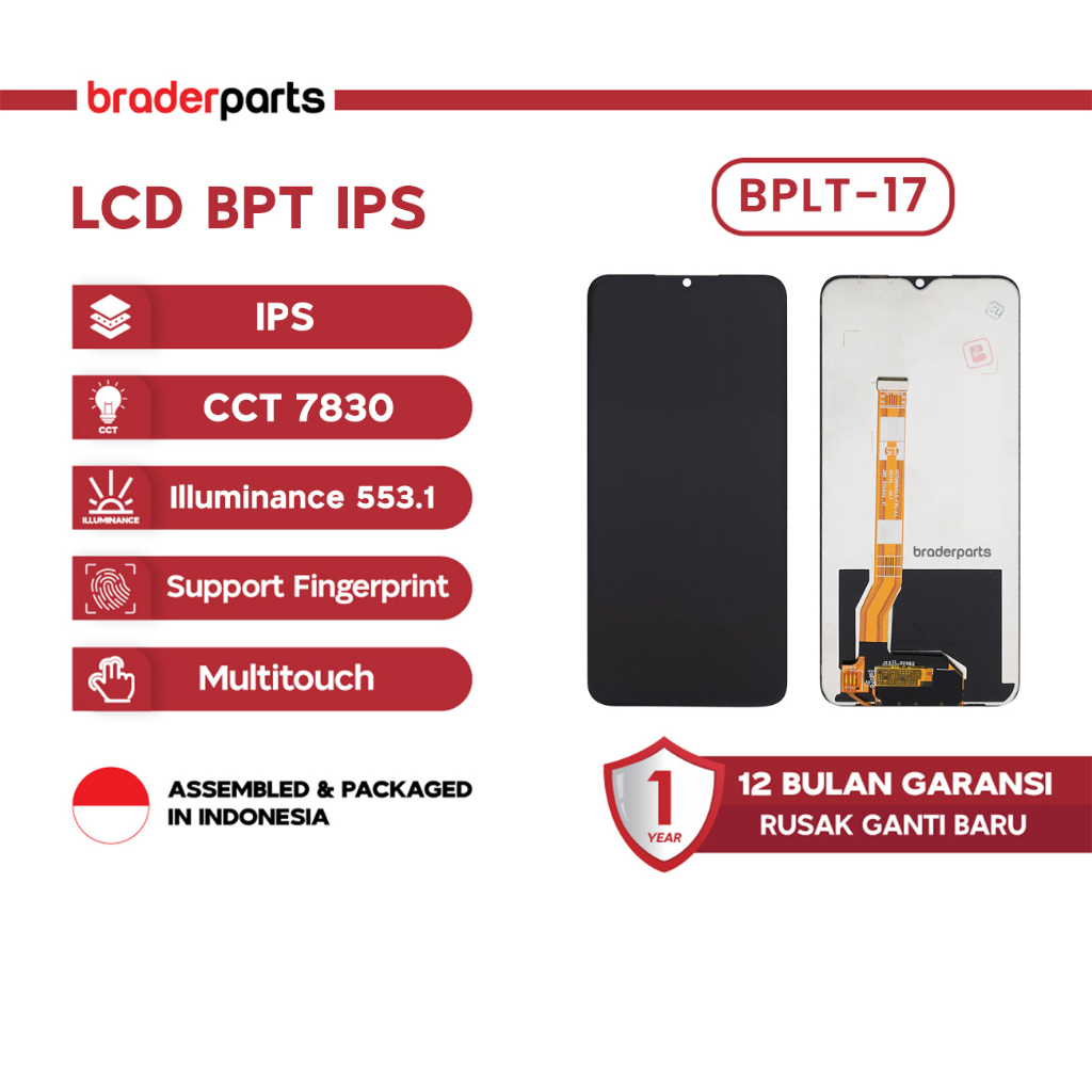 Jual BraderParts | Layar LCD Touchscreen IPS untuk model BPLT-G01 ...