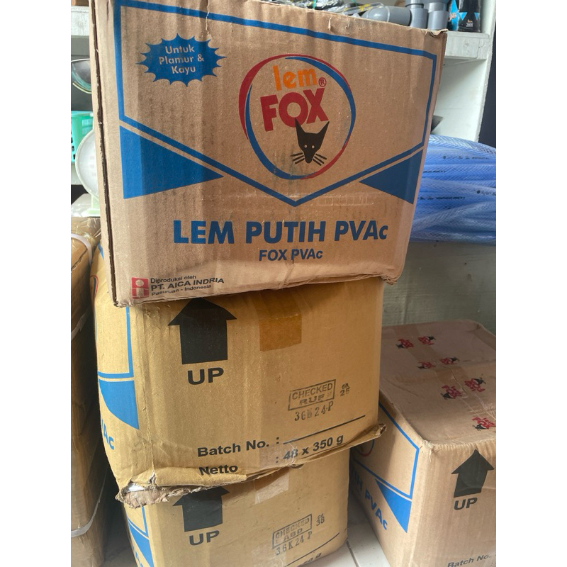Jual Lem Fox Putih / Lem Kayu Fox 350 gram Harga 1 Dus | Shopee Indonesia