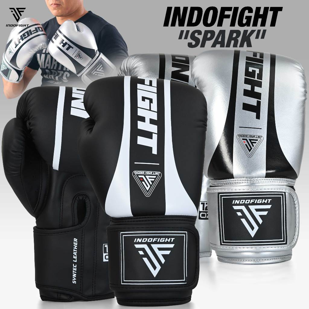 Jual Sarung Tinju Boxing Indofight Gloves Muaythai Sarung Tangan Muay ...