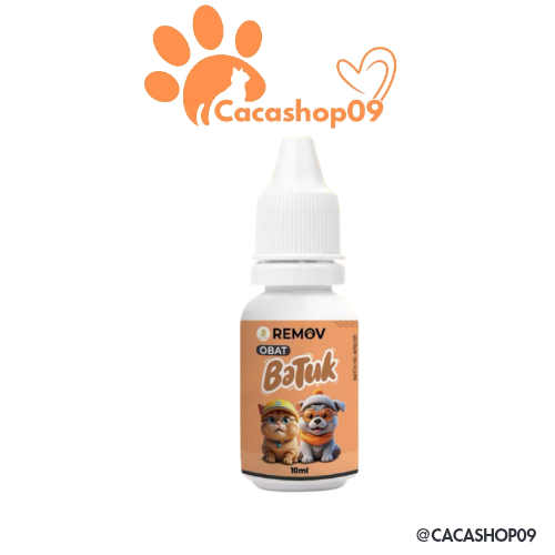 Jual REMOV Obat Batuk Mengobati Batuk Pada Kucing dan Anjing 10 ml | Shopee Indonesia