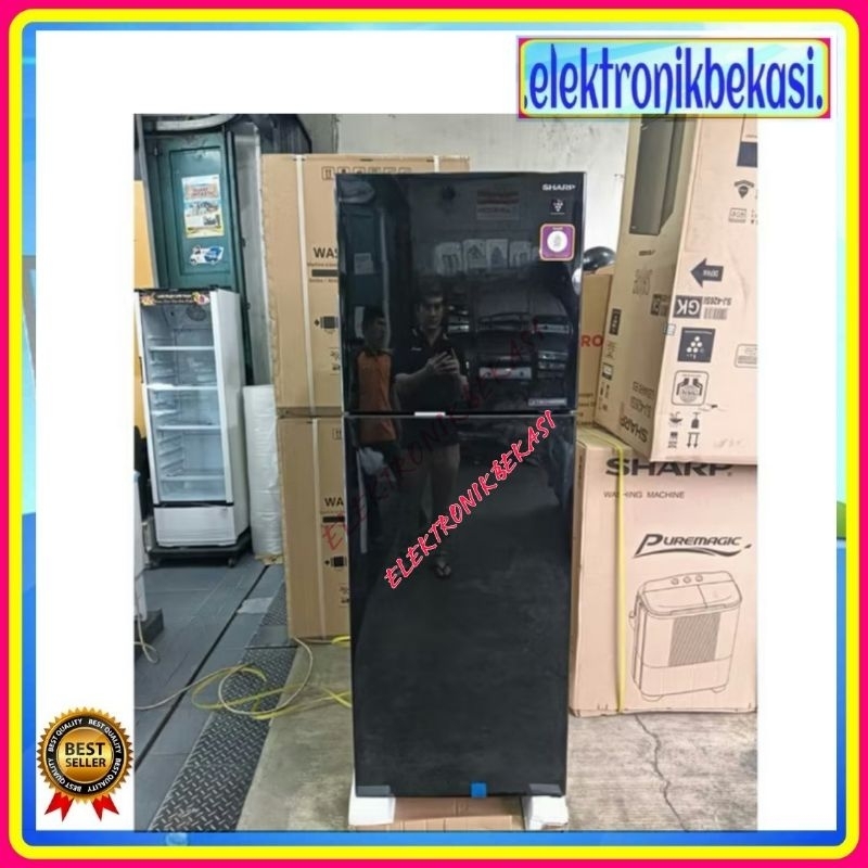 Jual KULKAS SHARP SJ 426 SI-GK / KULKAS SHARP 2 PINTU INVERTER / SHARP KULKAS 2 PINTU 338 LITER ...