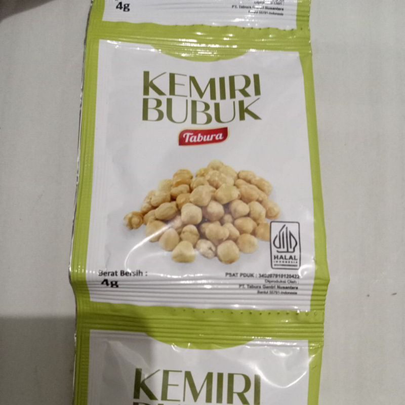 Jual TABURA KEMIRI BUBUK sachet 1'S | Shopee Indonesia