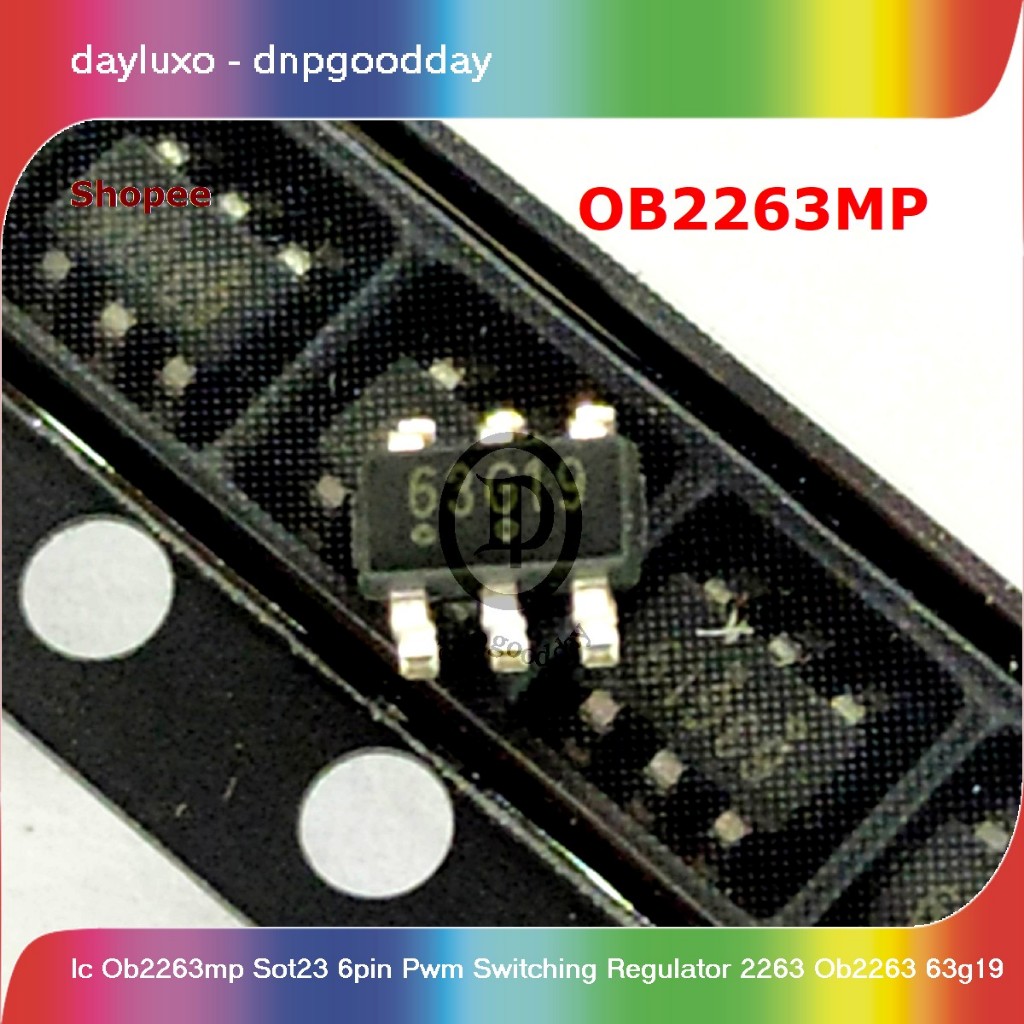 Jual ic ob2263mp sot23 6pin pwm switching regulator 2263 ob2263 63g19 | Shopee Indonesia