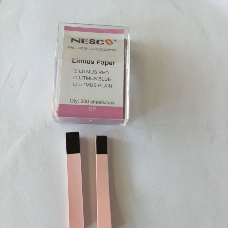 Jual kertas lakmus merah kemasan eceran | Shopee Indonesia