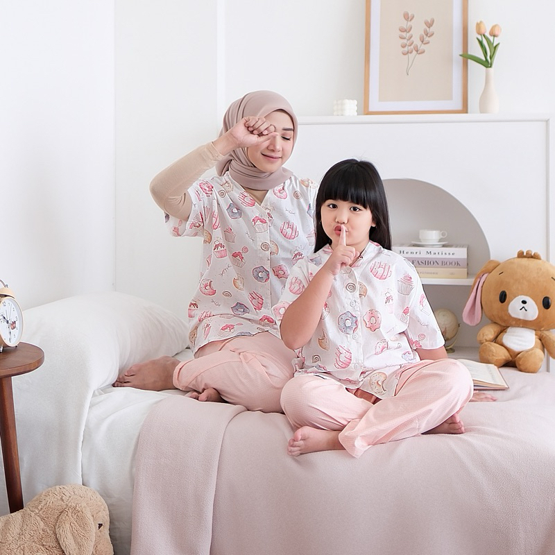 Jual Celebre - Family Hazel Series | Cotton Woven | Piyama / Baju Tidur ...