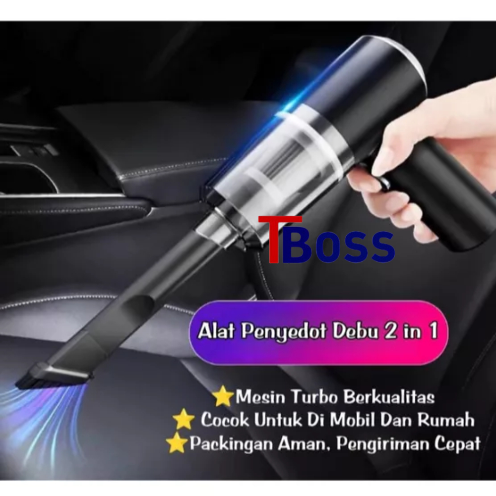Jual TBOSS Vacuum Cleaner 2 IN 1 Portable 6000PA Alat Penyedot Debu ...