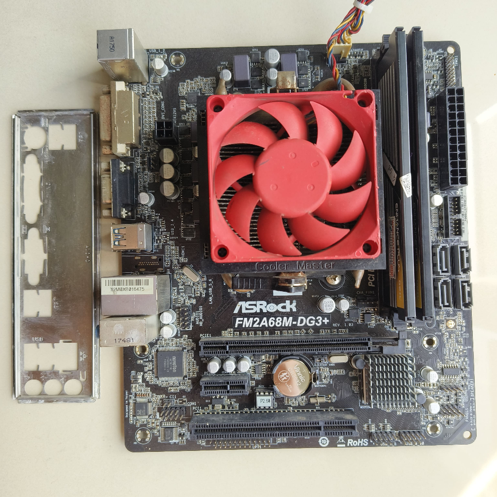 Jual MOBO ASROCK FM2 + AMD A8-7650K 3.3GHZ + RAM 8GB | Shopee Indonesia