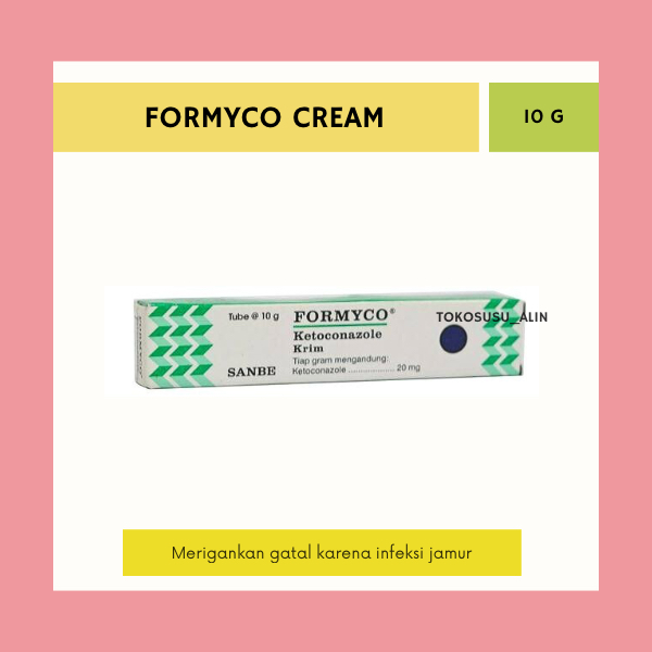 Jual FORMYCO CREAM 10 G / SALEP KETOCONAZOLE / MERINGANKAN GATAL ...