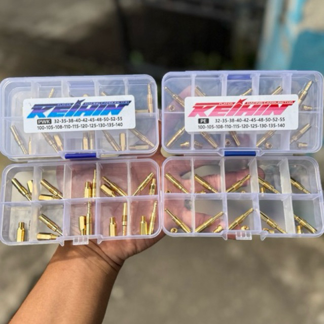 Jual PAKET SPUYER SET KEIHIN KUNINGAN PE PWK PWL PWM Pilot Jet Main Jet Isi 20PCS | Shopee Indonesia