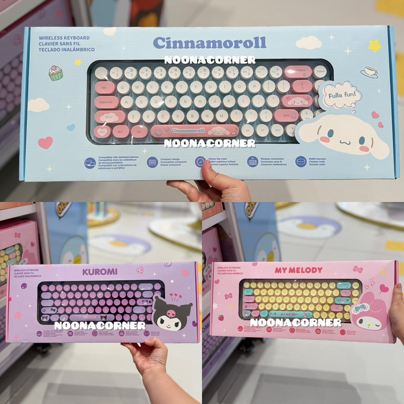 Jual Miniso x Sanrio ‼️ Wireless Keyboard Fashion Sanrio Characters ...