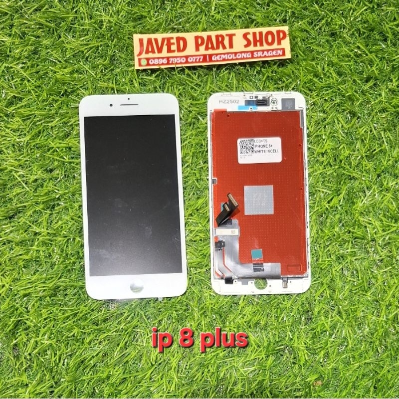 Jual LCD IP 8+ WHITE INCEL | Shopee Indonesia