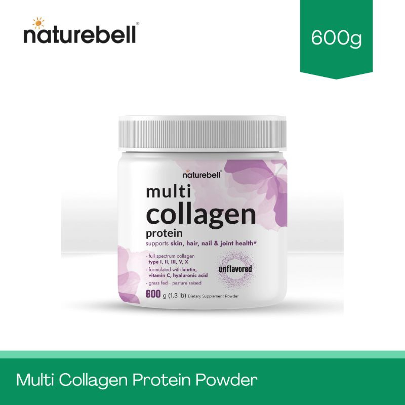 Jual Naturebell Multi Collagen Protein Powder - 600g | Shopee Indonesia