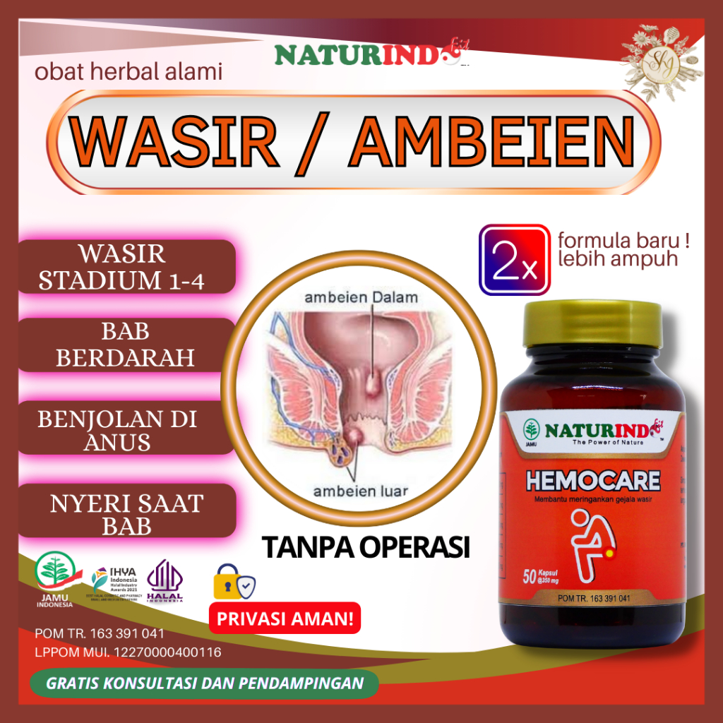 Jual Obat Wasir Ambeien Obat Ambeyen Benjolan Anus Pelancar BAB ...