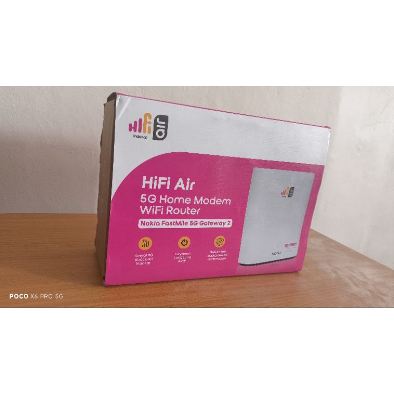 Jual MODEM HIFI AIR 5G NOKIA FASTMILE INDOSAT | Shopee Indonesia