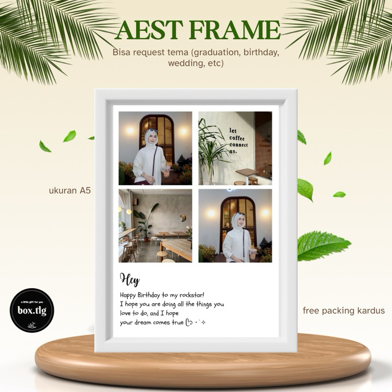 Jual PIGURA KADO [1 HARI JADI] PIGURA CUSTOM FOTO MEMORIES 5R - FIGURA ...
