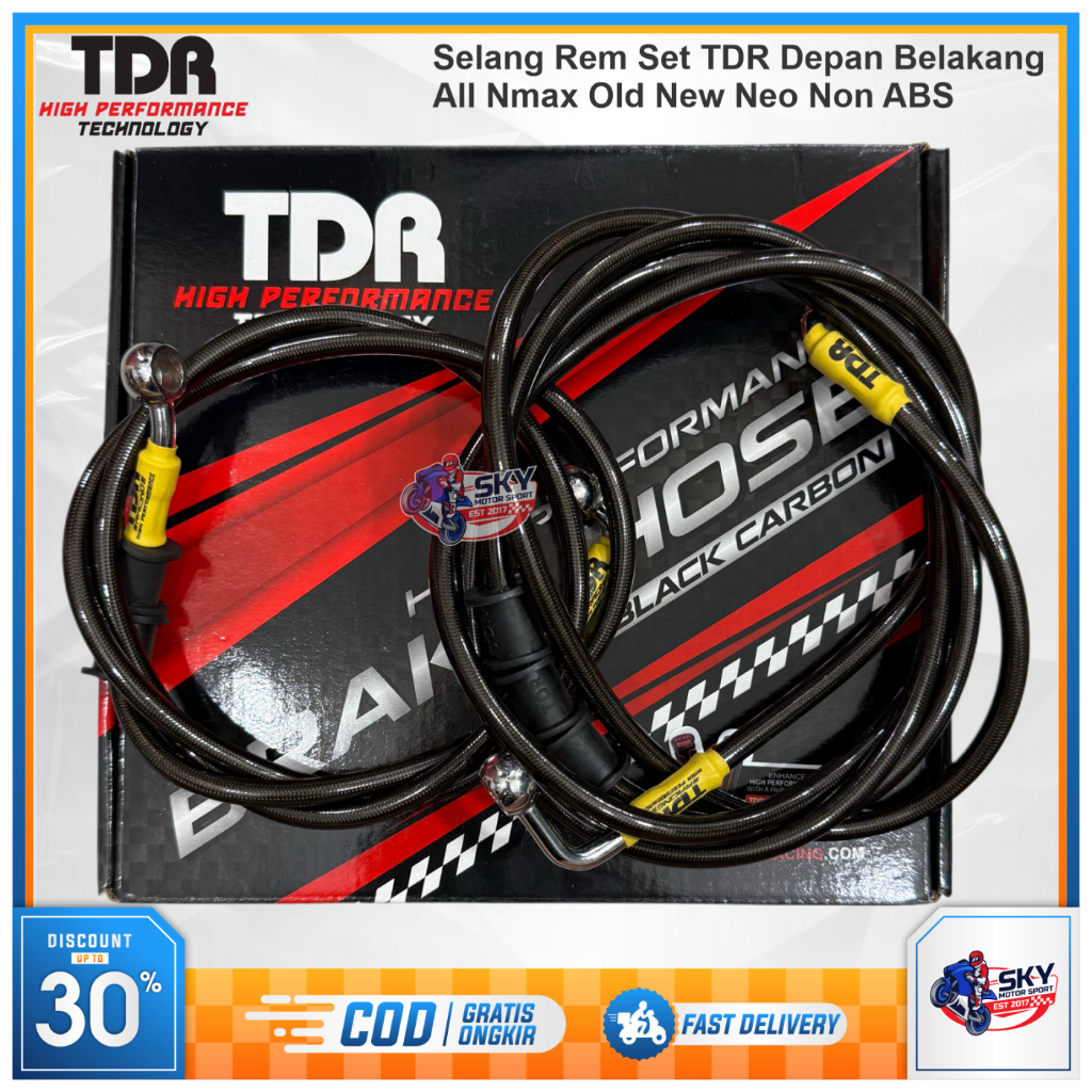 Jual Selang Rem TDR Nmax Old New Neo Turbo Non ABS Depan Belakang Original | Shopee Indonesia