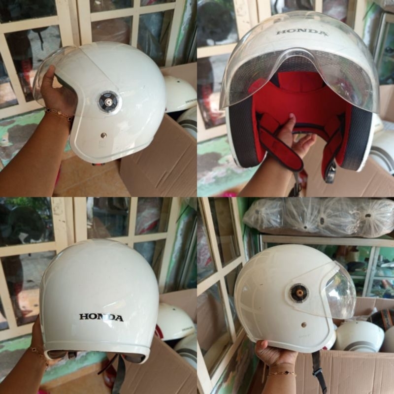 Jual HELM HONDA SCOOPY BEKAS / HELM HONDA / HELM ORIGINAL SCOOPY ...