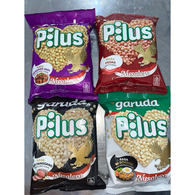 Jual Pilus Garuda 80Gr Pedas Sapi Panggang Mie Goreng Rendang Sapi ...
