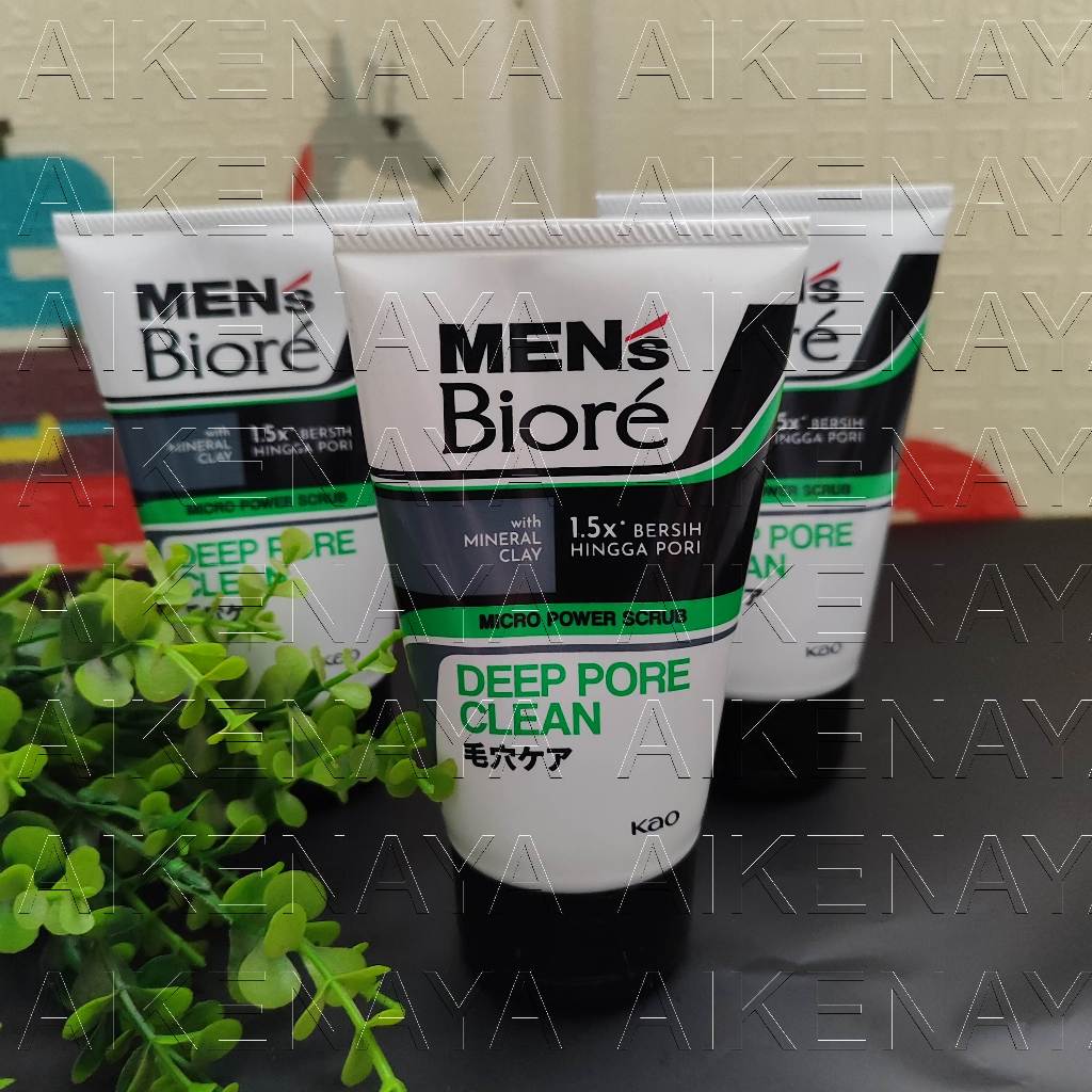Jual Men's Biore Deep Pore Clean - Facial Foam - Micro Power Scrub ...