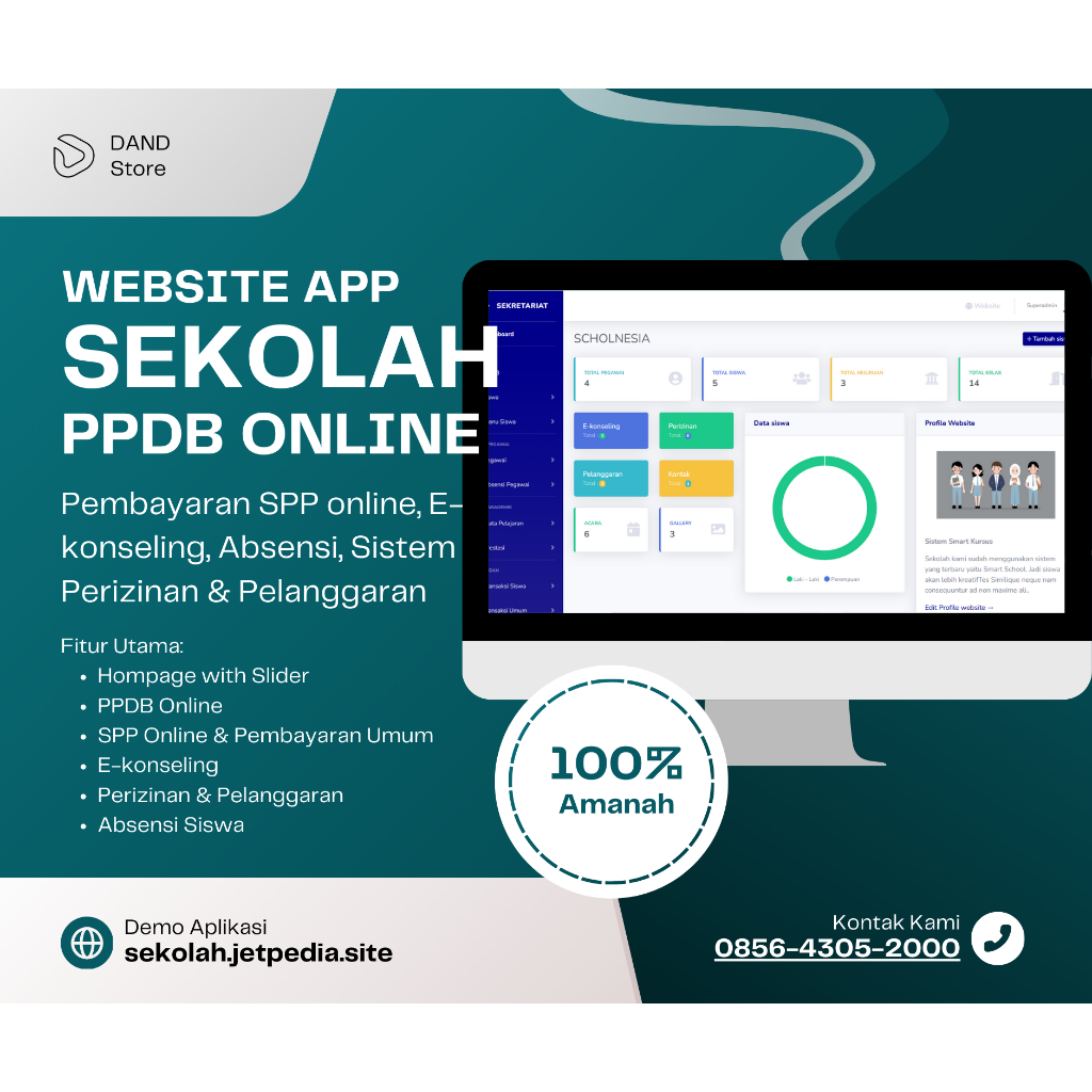 Jual Website App Sekolah Ppdb Online 2025 | Shopee Indonesia