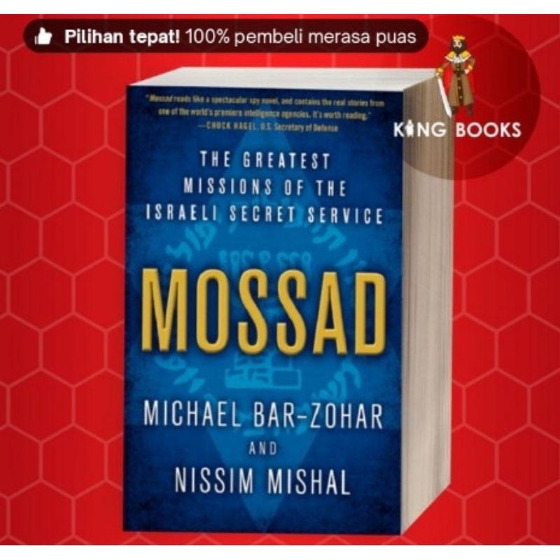 Jual Buku Mossad: The Greatest Missions of the Israeli Secret Service ...