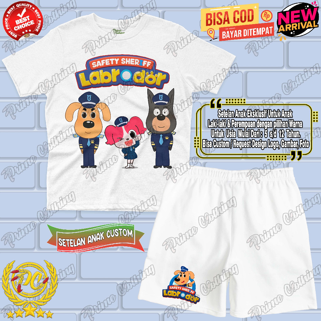 Jual Setelan Anak Kaos dan Celana Anak Laki-laki & Perempuan Design ...