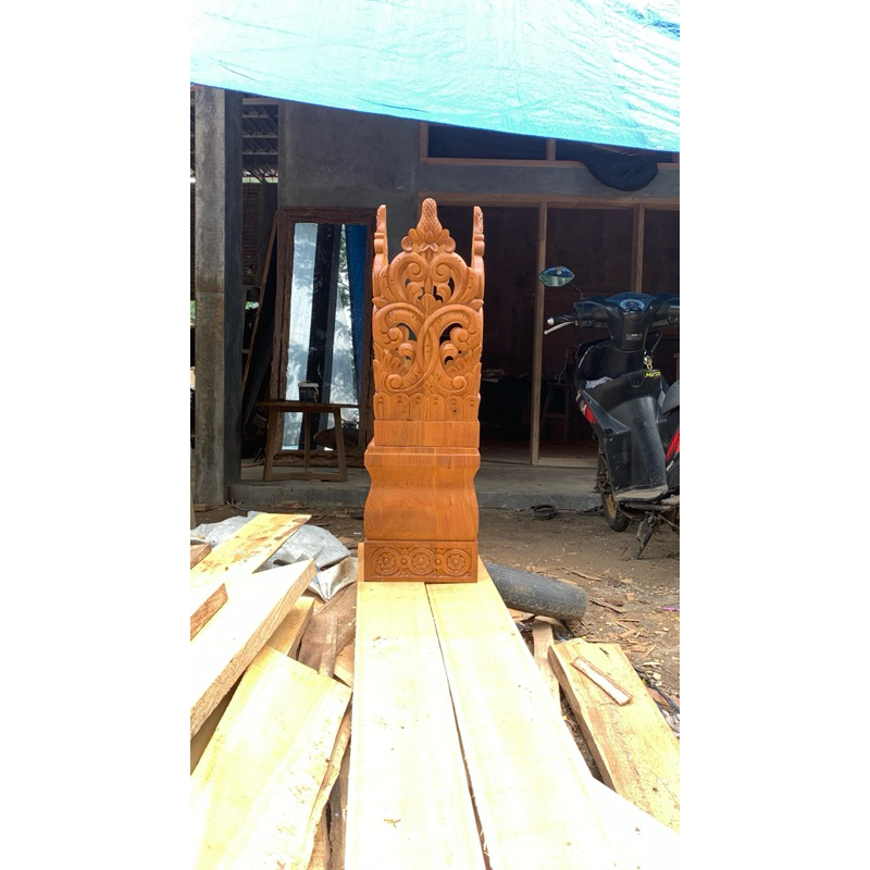 Jual TEMPEL UKIRAN UNTUK TIANG JOGLO ATAU TIANG COR | Shopee Indonesia