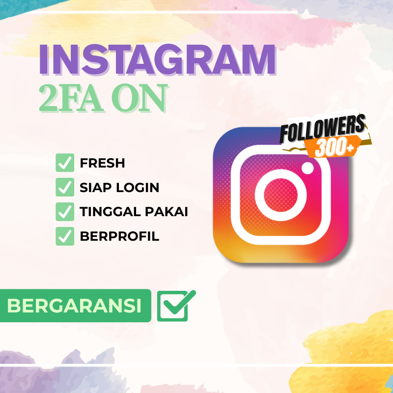 Jual AKUN IG READY LOGIN 2FA AKTIF – FOLLOWER 300–1000 | Shopee Indonesia