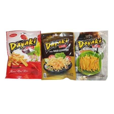 Jual DAYAKI RUMPUT LAUT 10 x 18g (1 Pack Isi 10 Pcs) Snack Rasa Rumput ...