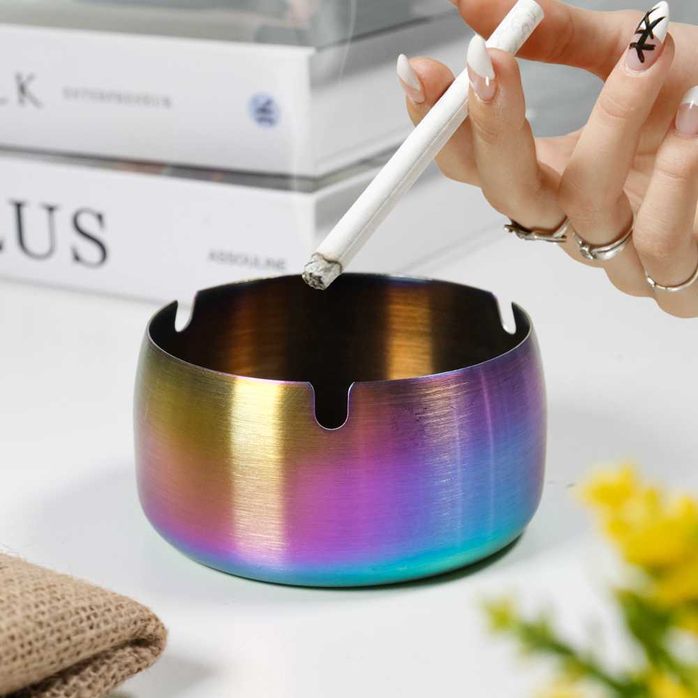 Jual Asbak Stainless Steel Tebal Asbak Aesthetic Asbak Portable Asbak ...