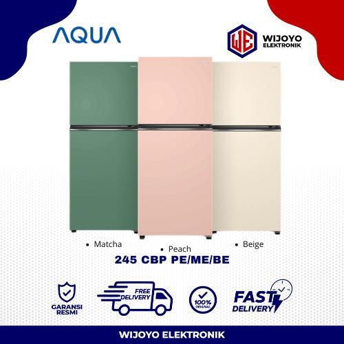 Jual Kulkas AQUA 2 Pintu AQR-DTM245CBP (BE/PE/ME) 185 Liter Turbo Cooling Garansi Resmi | Shopee ...