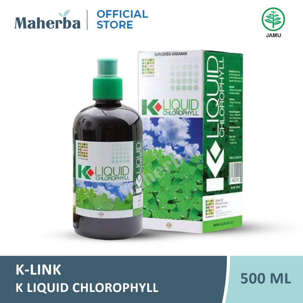 Jual K Liquid Chlorophyl K Link 500 Ml Klorofil Herbal Kesehatan | Shopee Indonesia