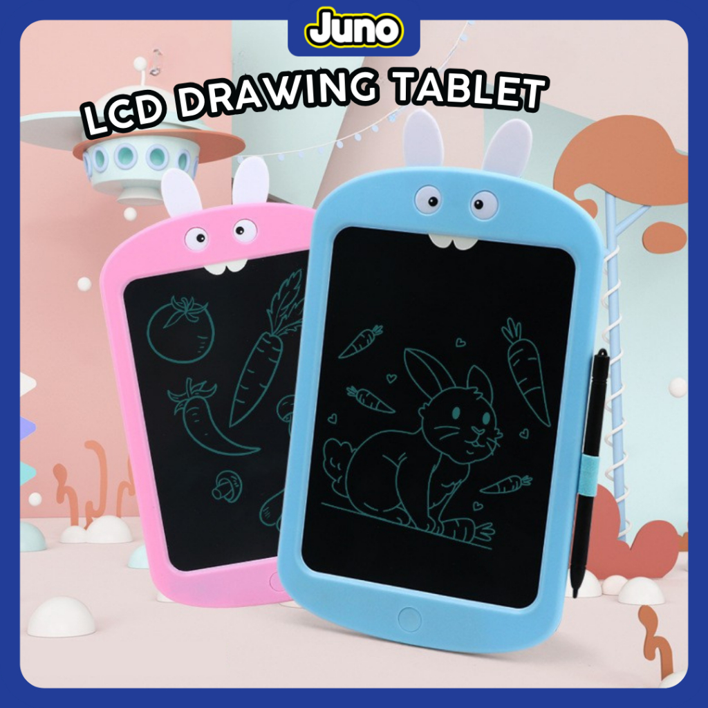 Jual JUNO LCD Drawing Tablet Mainan Papan Tulis Gambar Digital Pad ...