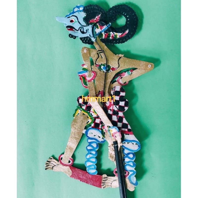 Jual Wayang Kulit Antasena Ontoseno 45 cm Khas Jogja Indonesia | Shopee ...