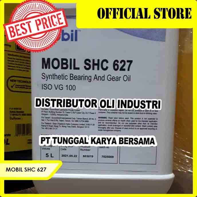 Jual MOBIL SHC 627 ( Synthetic Gear Oil - 5 Liter ) | Shopee Indonesia