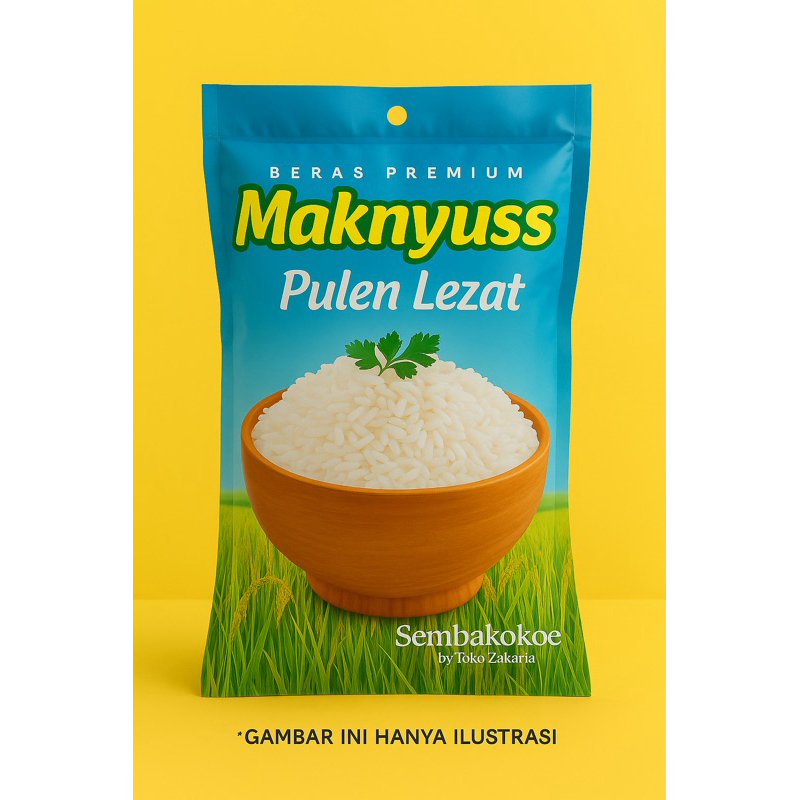 Jual Beras Premium Maknyuss 5Kg | Shopee Indonesia