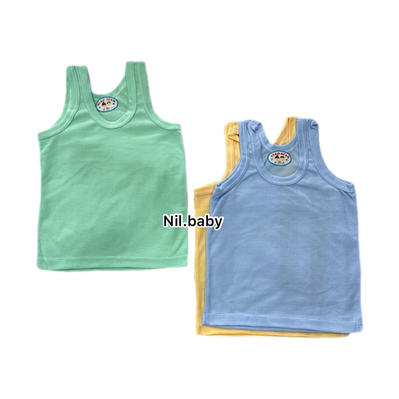 Jual 3pcs Singlet Bayi MURAH Kaos dalam Bayi LEMBUT Baju Dalam Bayi ...