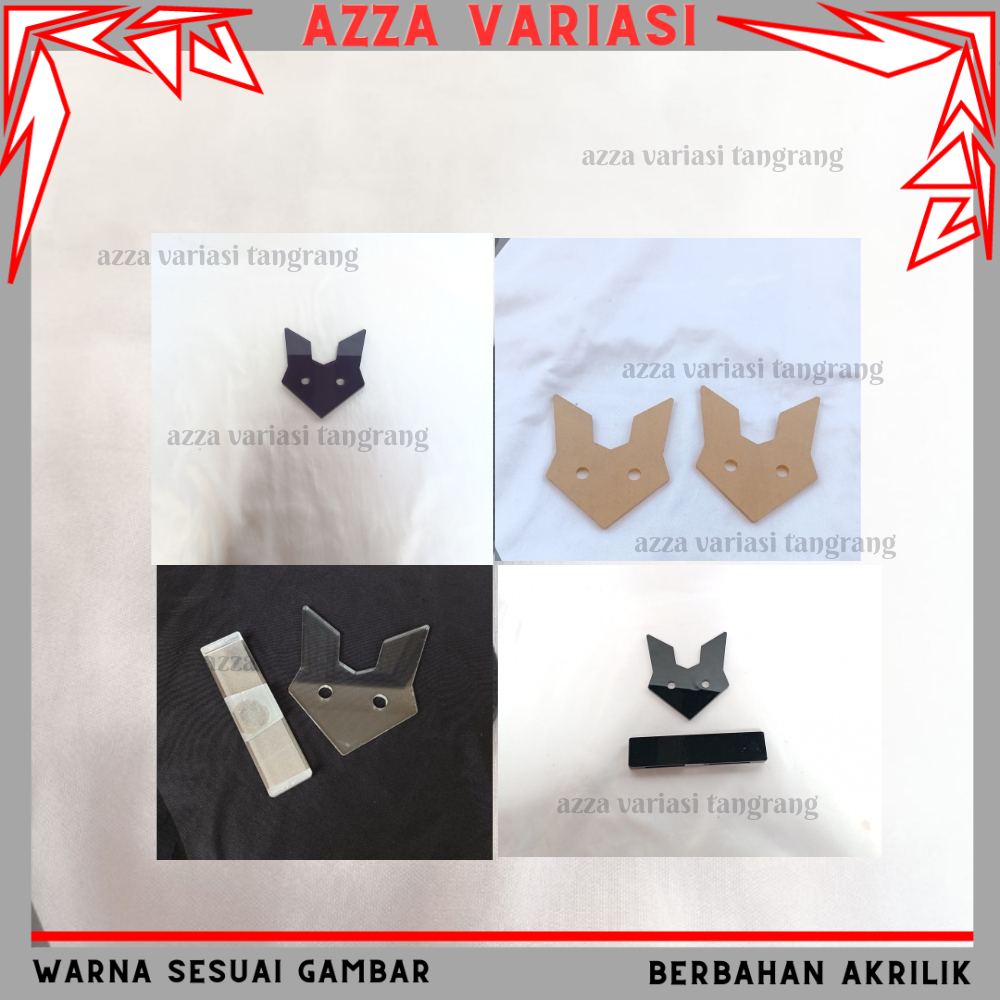 Jual DUDUKAN PLAT NOMOR DASI AEROX TATAKAN PLAT MOTOR TUTUP AKRILIK ...