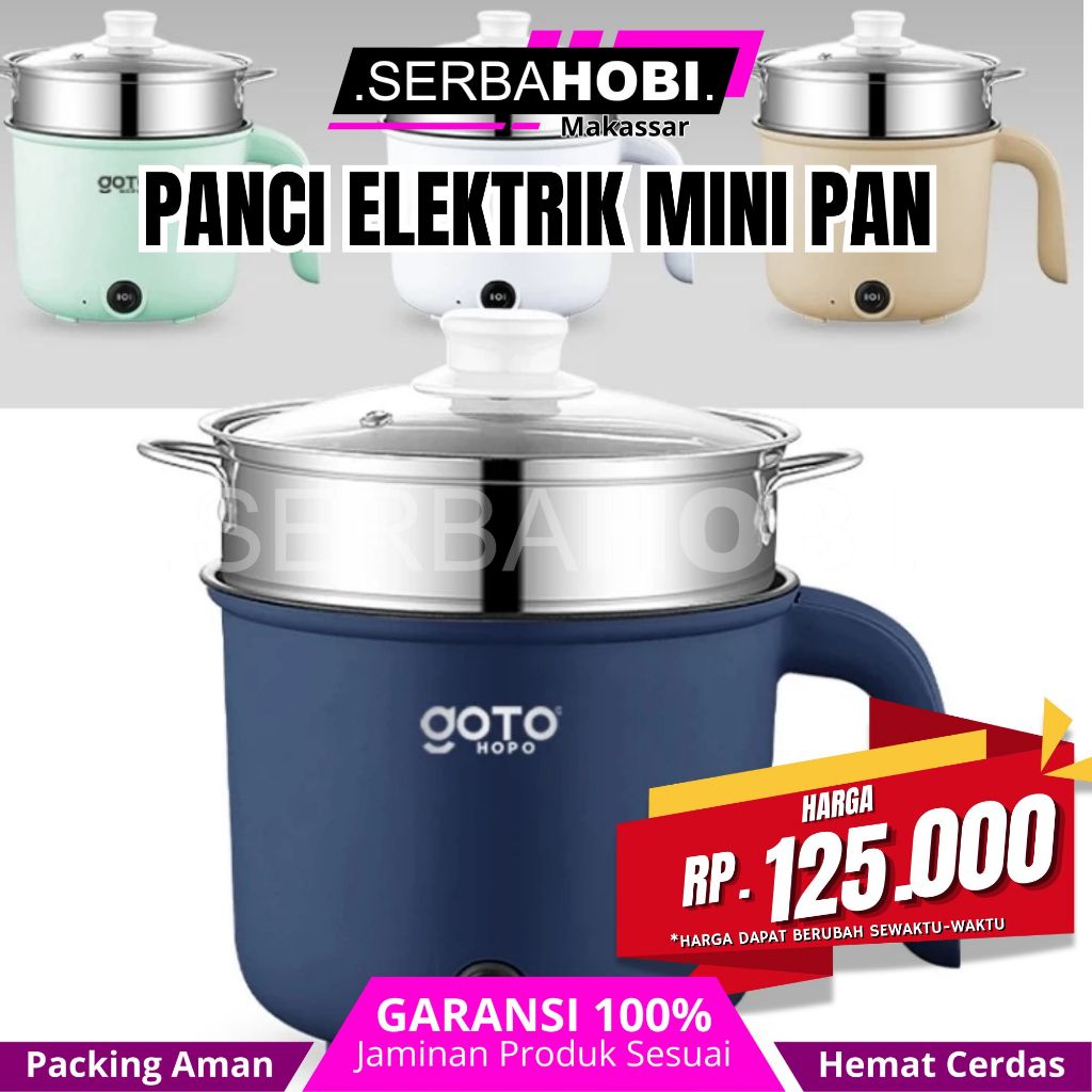 Jual Hopo Electric Frypan Panci Listrik Portable Fry Pan / panci ...