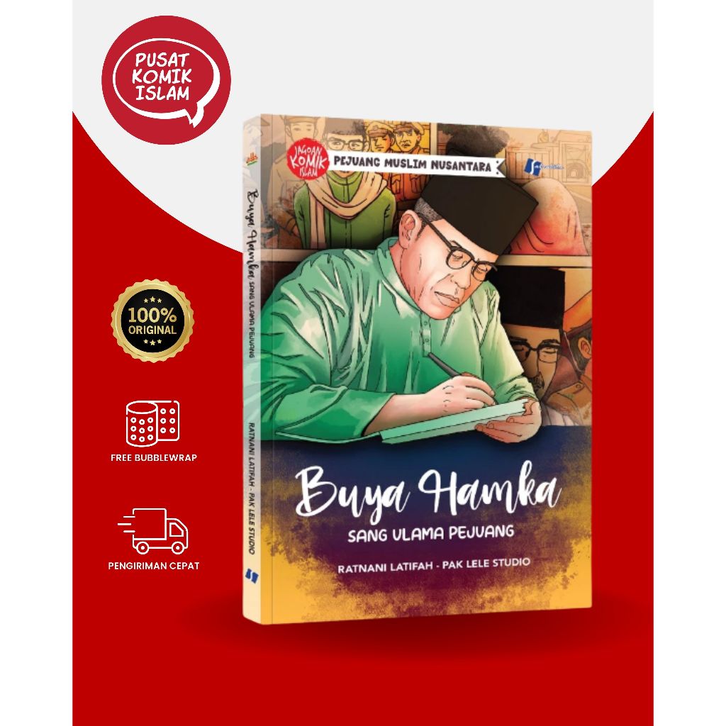 Jual Komik Buya Hamka : Sang Ulama Pejuang / Komik Pejuang Muslim Nusantara / Komik Sejarah ...