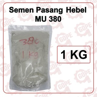 Jual Mu 380 Mortar Utama Semen Lem Pasang Hebel Kemasan 1 kg | Shopee ...