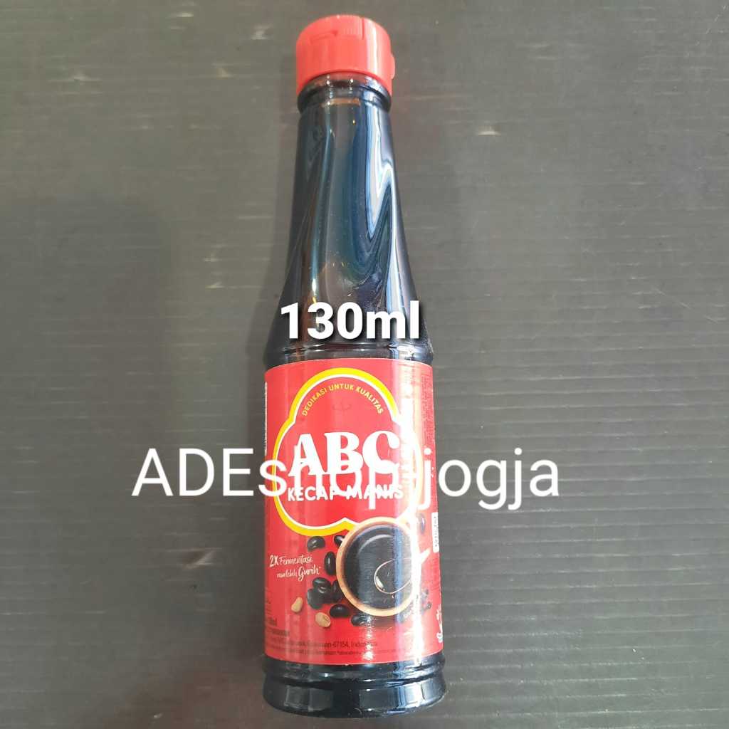 Jual kecap manis meja ABC botol plastik 130 ml kecil sweet | Shopee ...