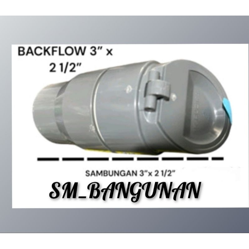 Jual BACKFLOW 3” x 2 1/2” / BACKFLOW RUCIKA 3 x 2 1/2” / BACKFLOW PVC ...