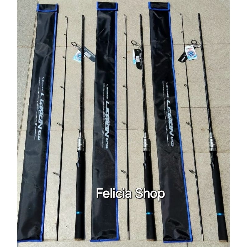 Jual Fishing Spinning Rod Joran Stick Pancing Shikari Legion 180 8 17 ...