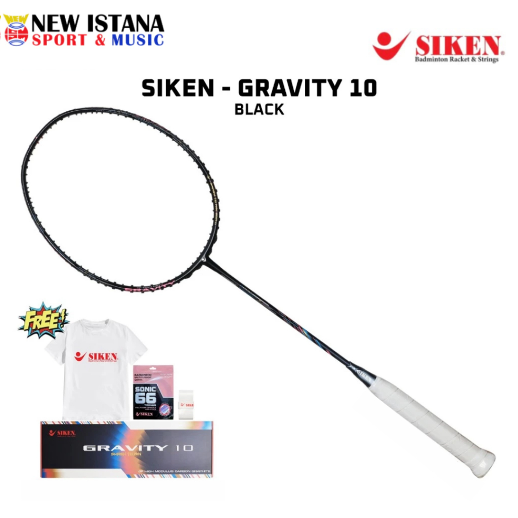 Jual Raket Badminton Siken Gravity 10 Gravity Ten | Shopee Indonesia