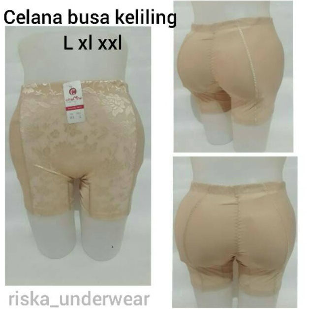 Jual KODE N55A Pantat palsu busa keliling bisa bayar di tempat celana busa bokong dan busa ...