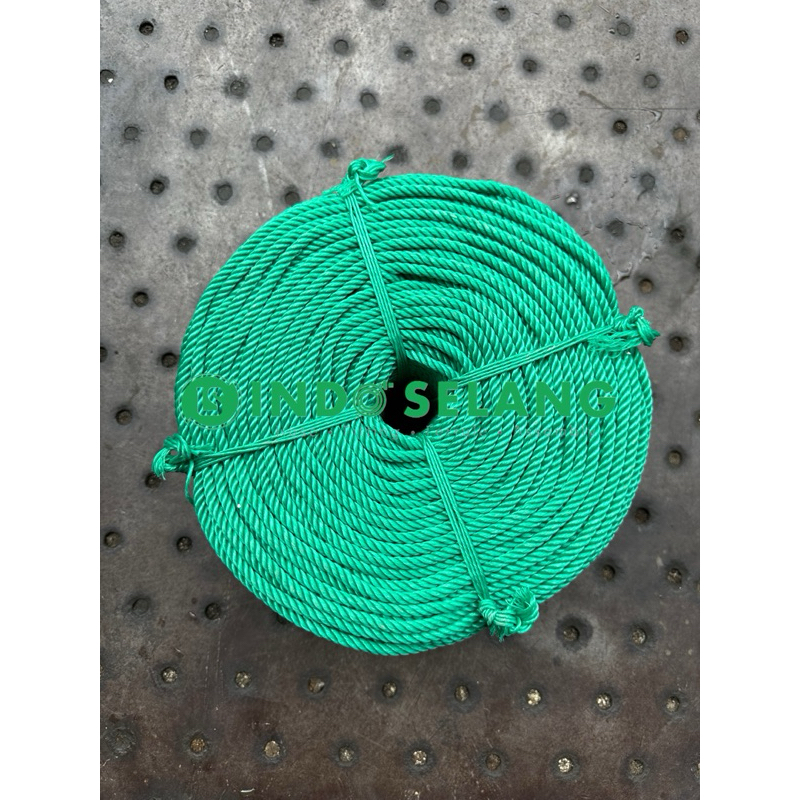 Jual TALI TAMPAR TAMBANG PLASTIK PE NILON WARNA 1MM 1.5MM 2MM 2.5MM 3MM ...